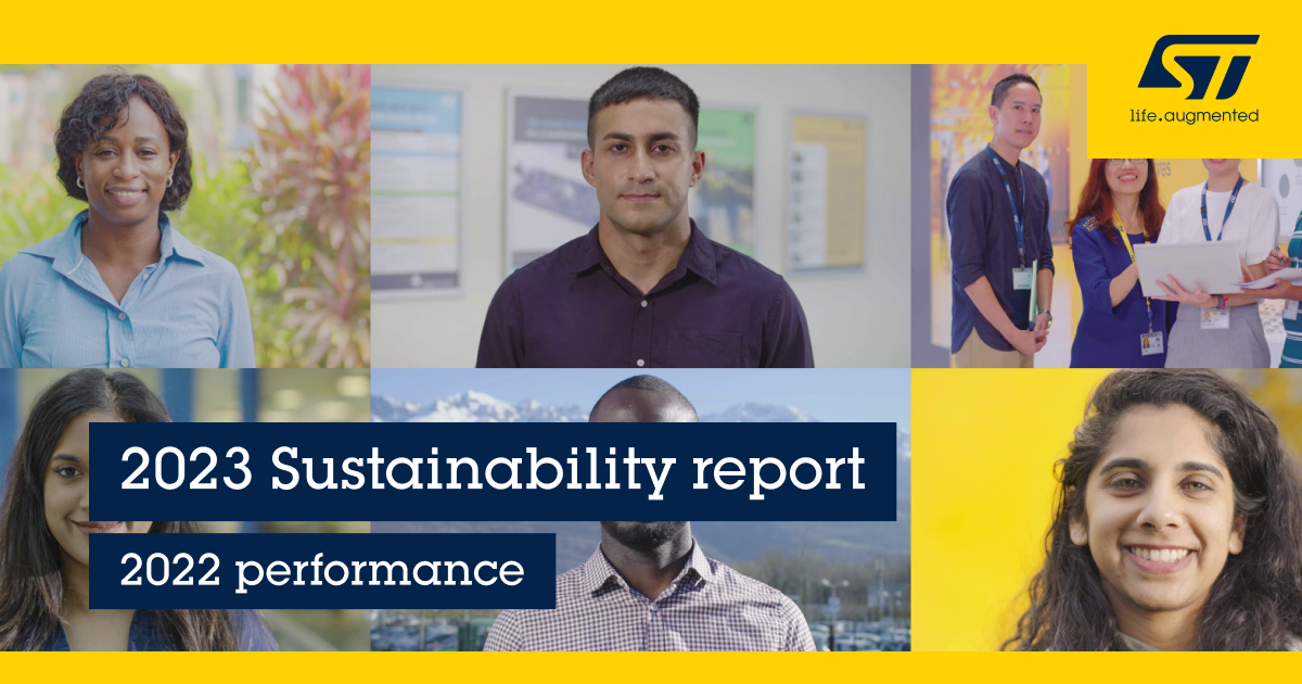 Sustainable technology - STMicroelectronics Sustainability report 2023